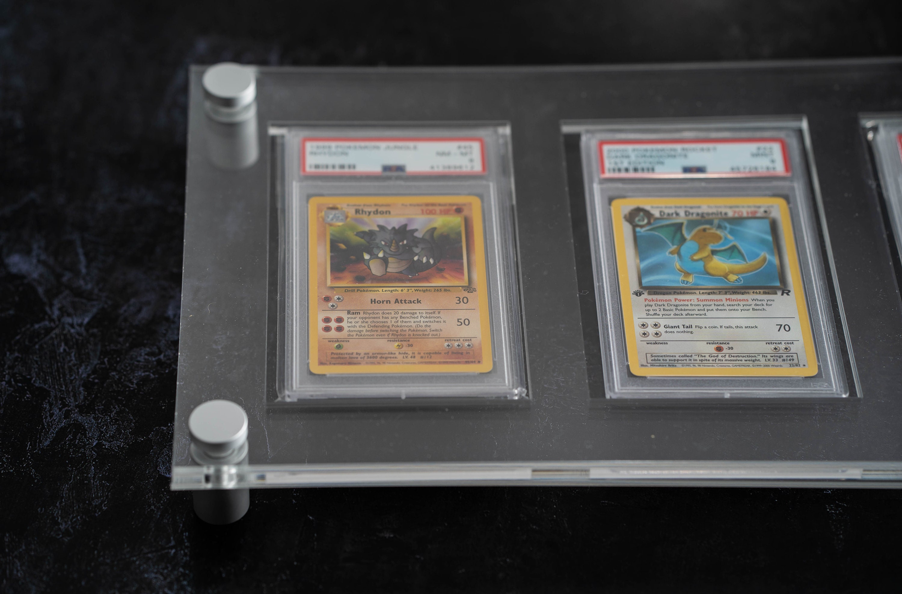 Pokemon Card PSA Slab Display Frame 5x1 | Etsy