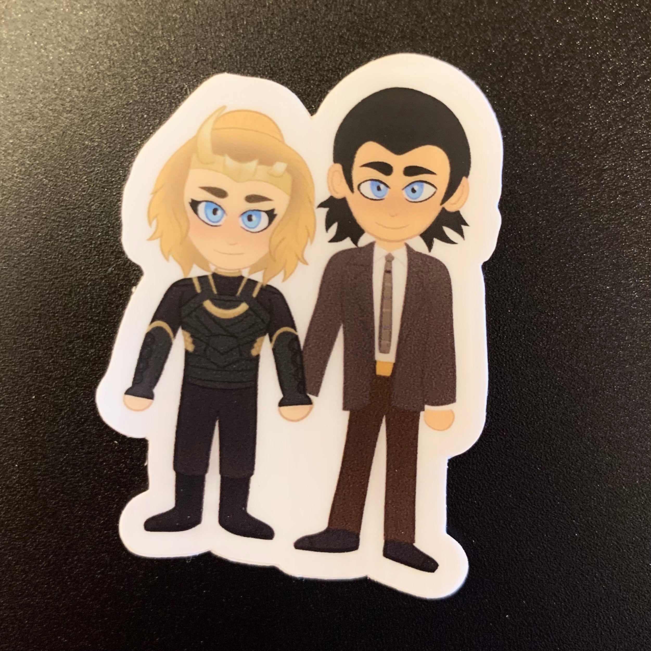 Loki Sylvie Sylki 2 x 2 Die Cut Vinyl Stickers - Etsy.de