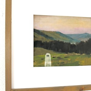 Ghost Walk #4, Ghost, Ghost Art, Art Print, Home Decor, Halloween ...