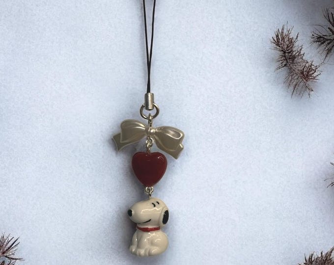 Peanuts Snoopy Phone Charm/phone Strap/keychain - Etsy UK