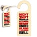Night Shift Worker Sleeping Do Not Disturb Hanging - Etsy