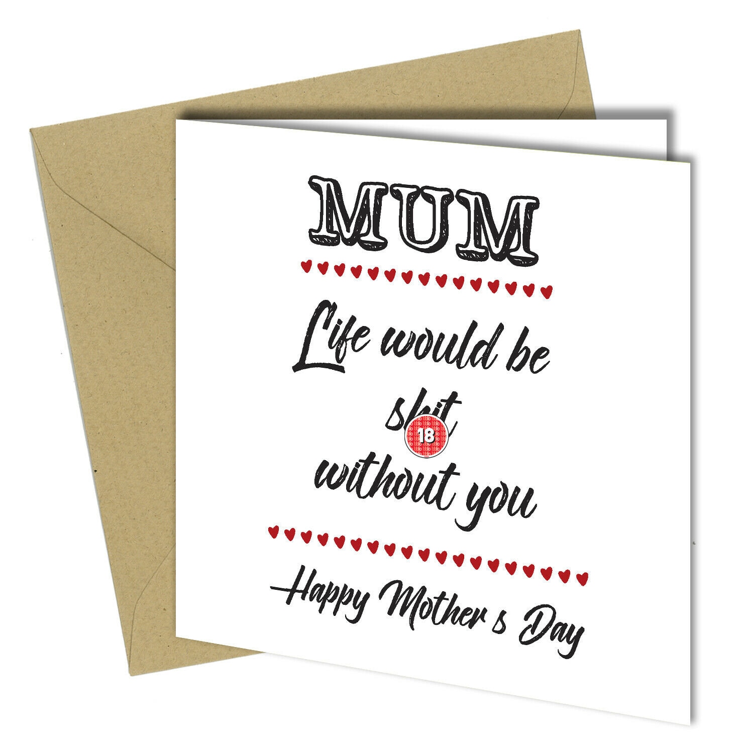 MOTHERS DAY CARD Rude / Funny / Love / Cheeky / Fun 493 - Etsy
