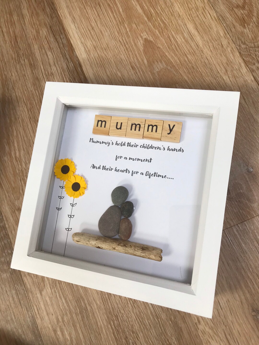 Mum Pebble Frame, Mother’s Day Gift, Gifts for Her, Personalised Gifts ...