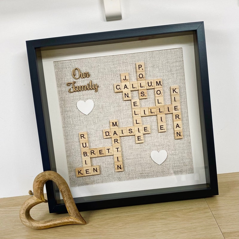 Fathers Day Scrabble Frames - Etsy