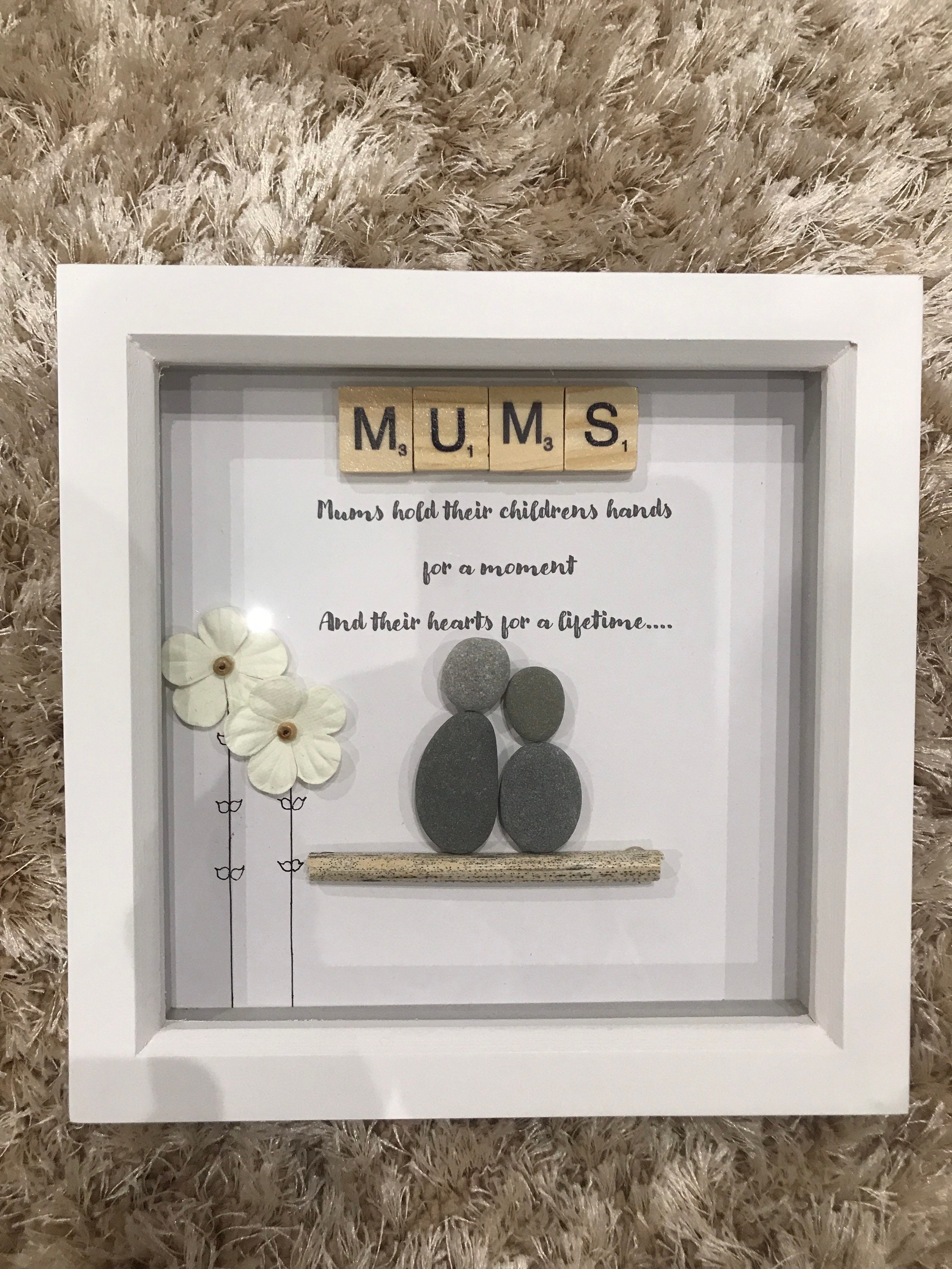 Mum Pebble Frame, Mothers Day Gift, Mummy Gifts, Gift for Mum, Gift for ...
