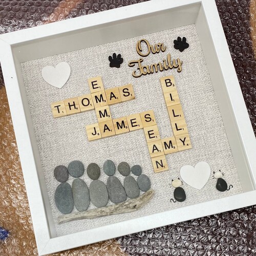 Personalised Scrabble Frames - Etsy