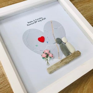 Personalised Engagement Gift, Box Frame, Engagement Gift for Couples ...