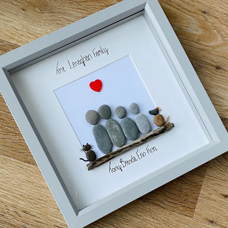 Pebble Artwork - Etsy