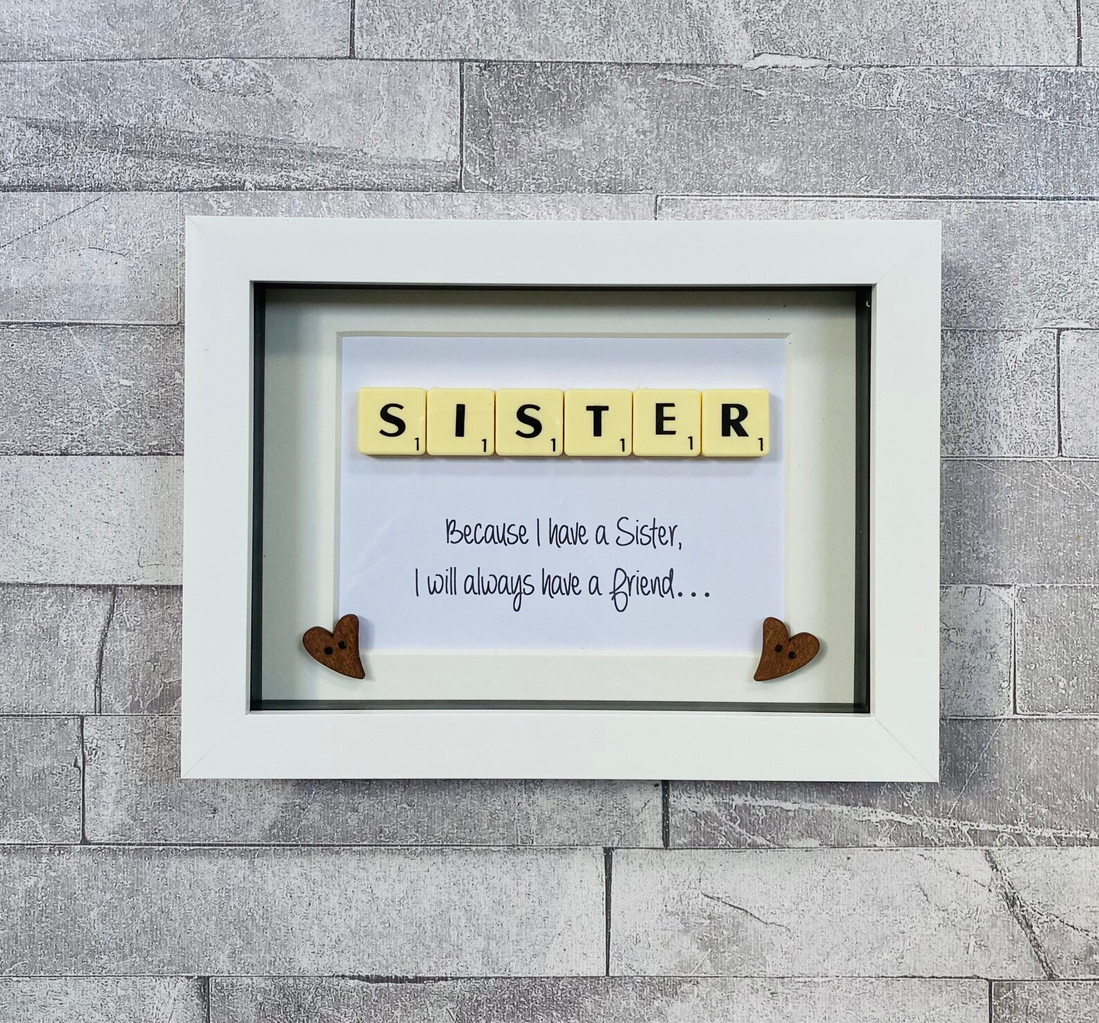 Small Mum Frame | Sister Frame | Personalised Gift for Mum | Family ...