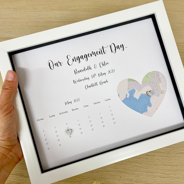 Engagement Frame - Etsy