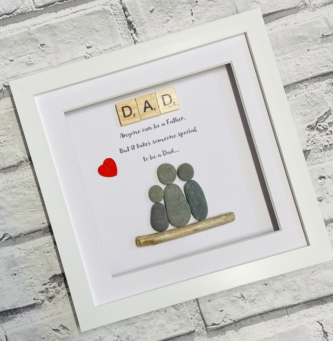 Fathers Day Gift, Daddy/dad Box Frame, Personalised Frame for Him ...