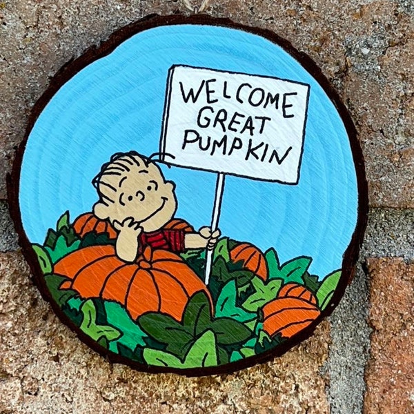 Welcome Great Pumpkin - Etsy