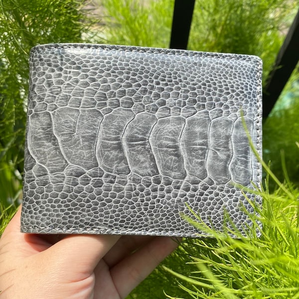 Ostrich Wallet - Etsy