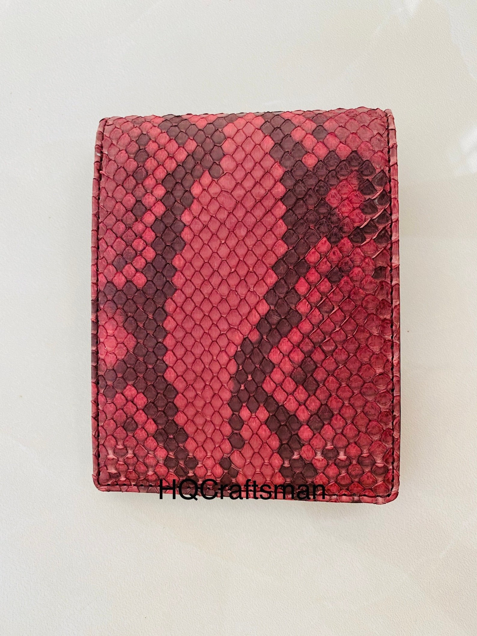 Premium Genuine Python/snake Leather Bi-fold Wallet for Men - Etsy