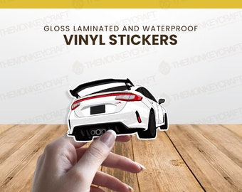 Stickers Honda Civic Type-r Fk8 Car Sticker, Car Lover, Pjrstudio, Jdm ...