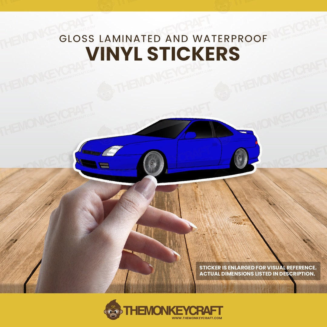 Honda Prelude, 5G Prelude, Car Stickers, Prelude Stickers, Honda ...