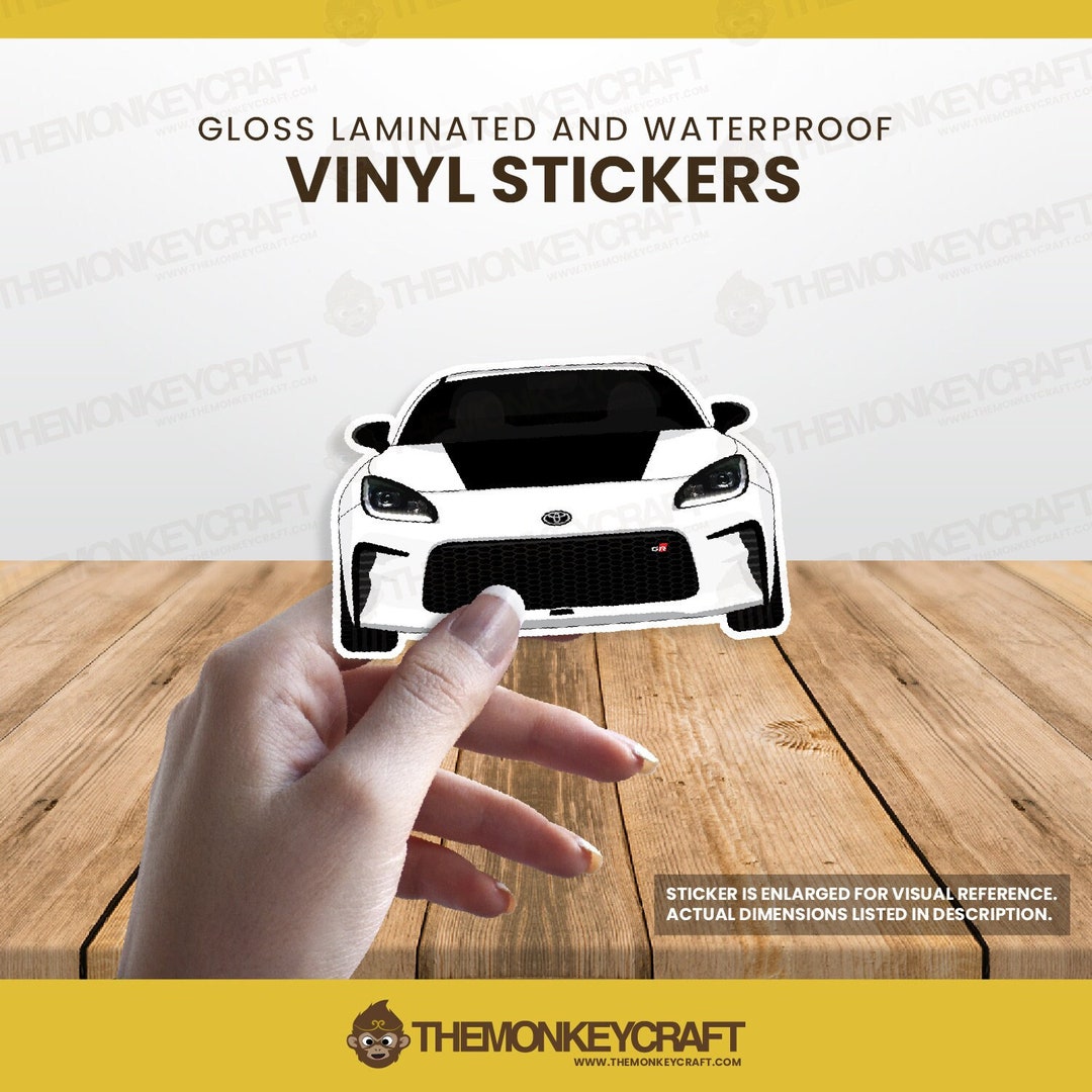 Toyota GR86 2024, Car Stickers, Trueno Stickers, GR86 Stickers, Car ...