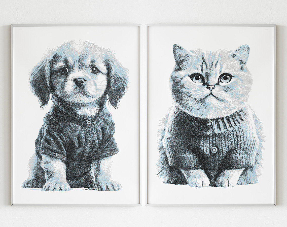 Cute Animals Poster Printable Baby Animals Printable Poster - Etsy