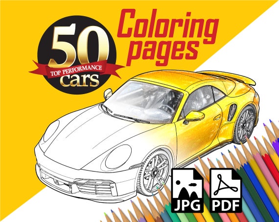 2022 Dodge Charger Coloring Pages