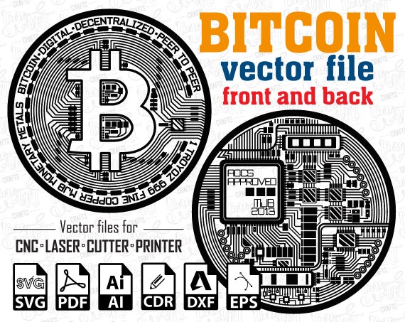 Maker Supplies Electronics & Accessories 3D STL Models bitcoin btc for ...