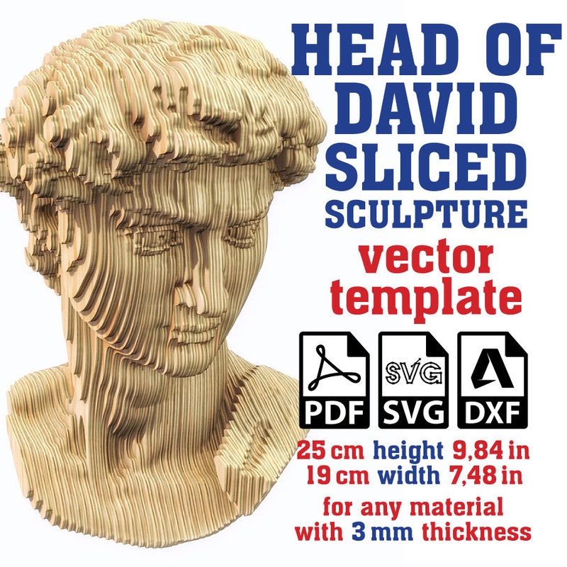 David Statue - Etsy