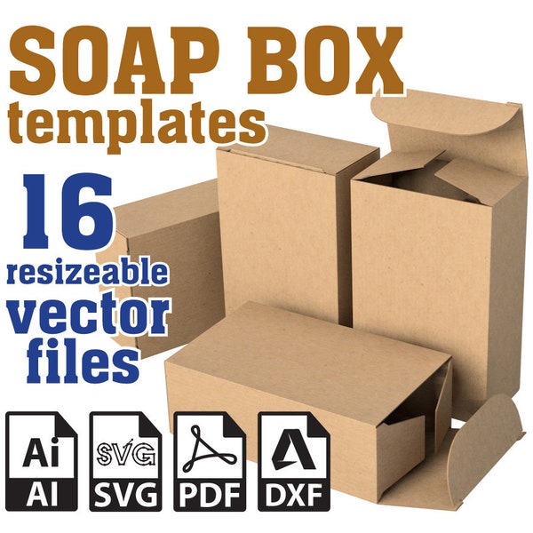 Soap Box Cricut - Etsy