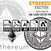 Ethereum Svg Vector, ETH, Ethereum Vector for CNC, Laser, Cutter ...