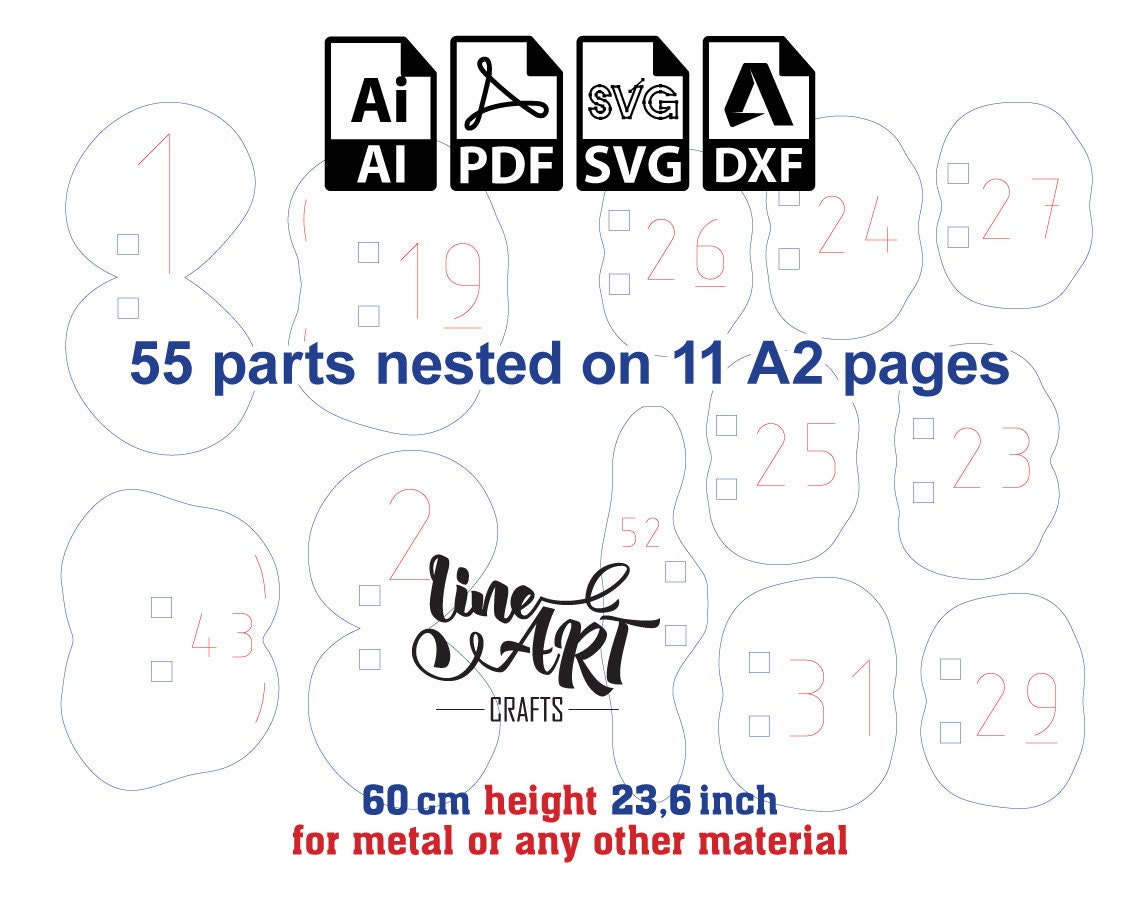 Woman Torso Sculpture Sliced Vector Template 60cm, Female Torso ...