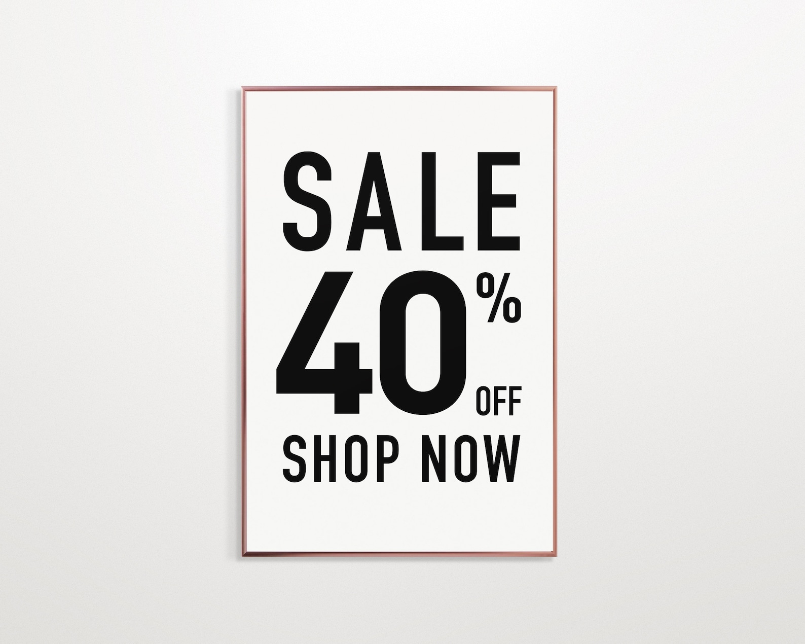 SALE 40% Off, Sign Download for Retail Shops or Boutiques, Small ...