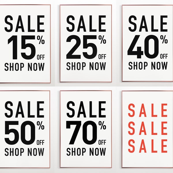 25% off Sale Sign - Etsy