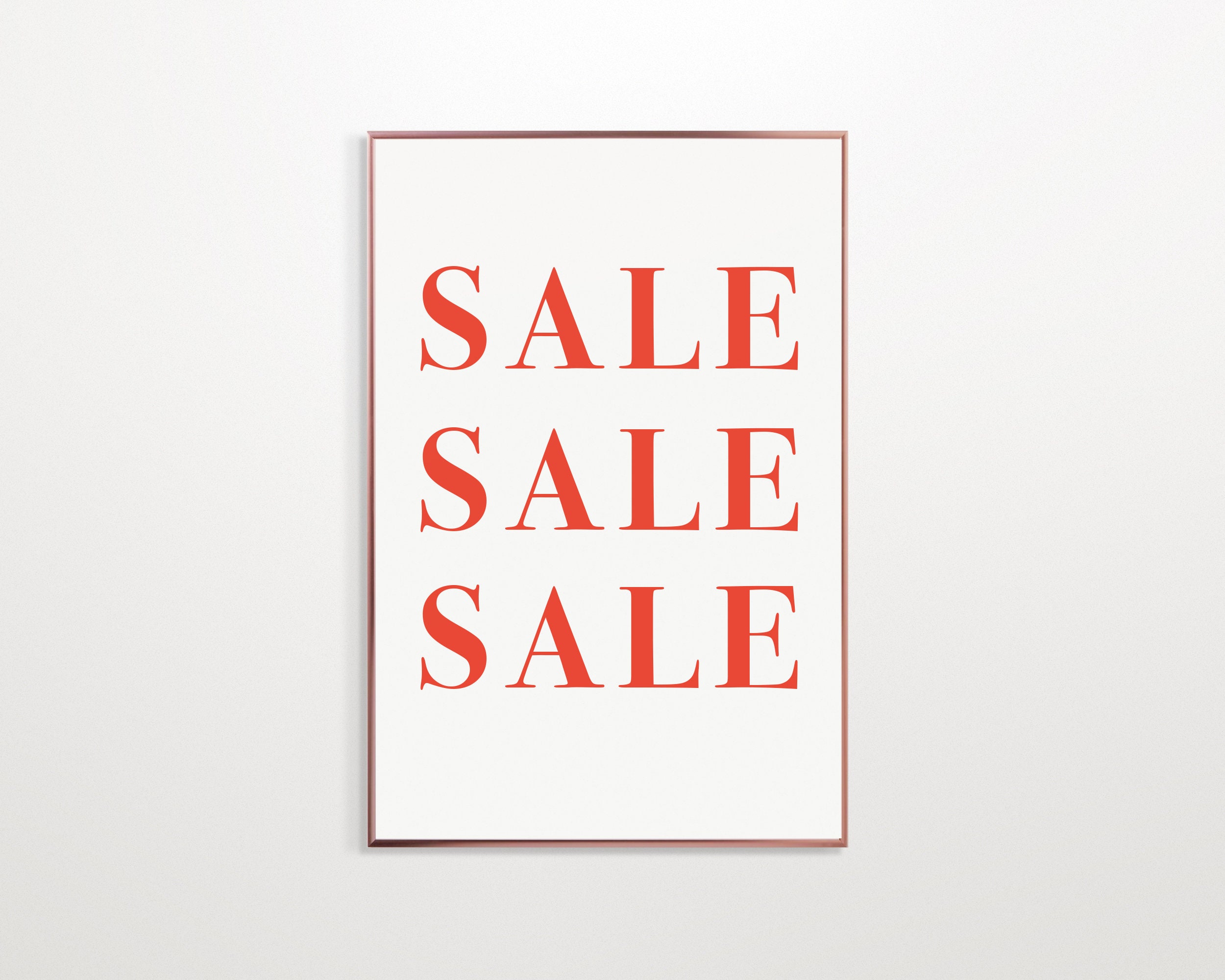 SALE Sign Download for Retail Shops / Boutiques Small - Etsy UK
