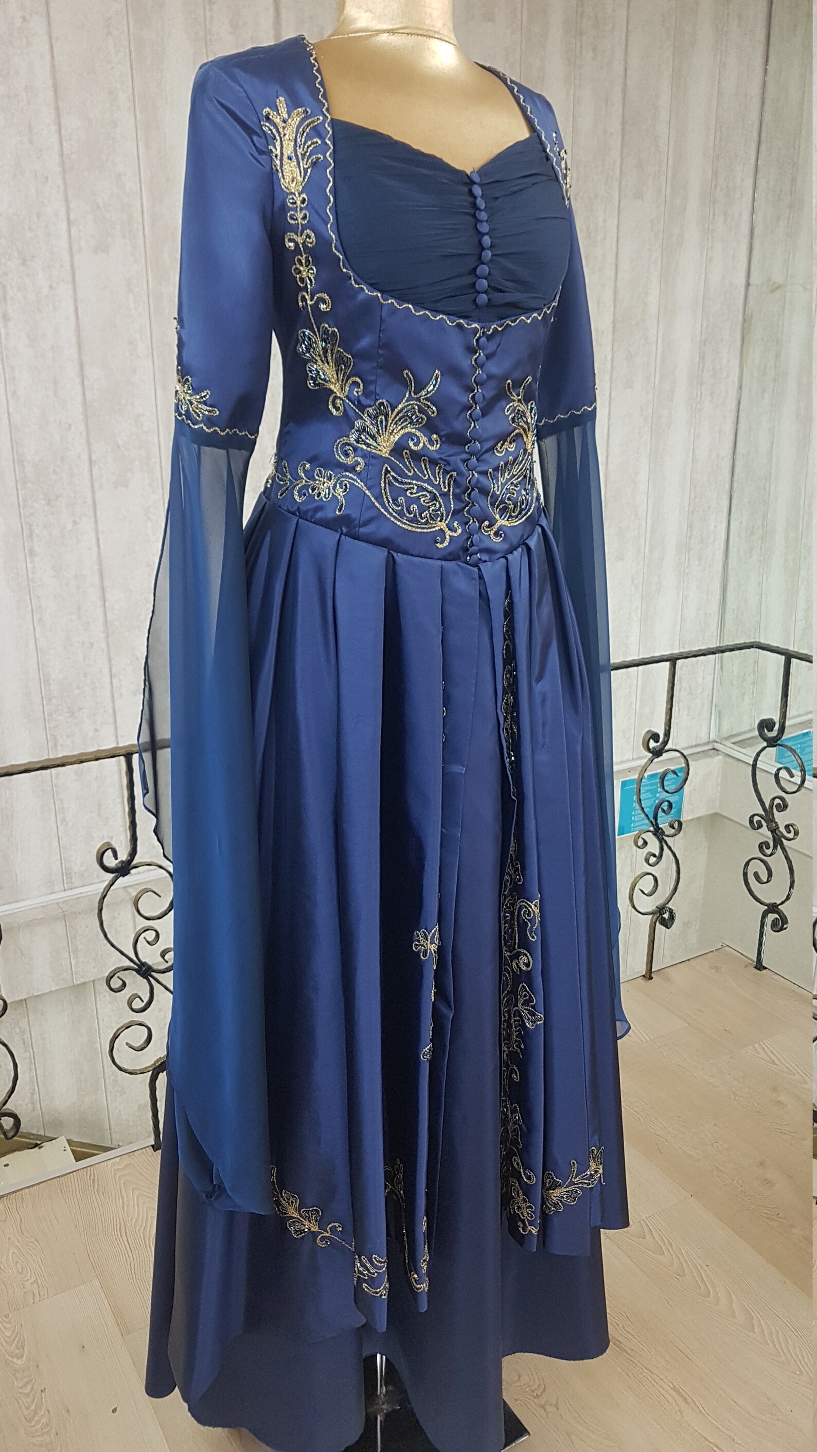 Traditional Caftan With Ottoman Turkish Motif Kaftan Türk - Etsy