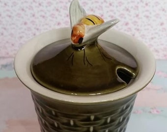 Vintage Honey Pot - Etsy