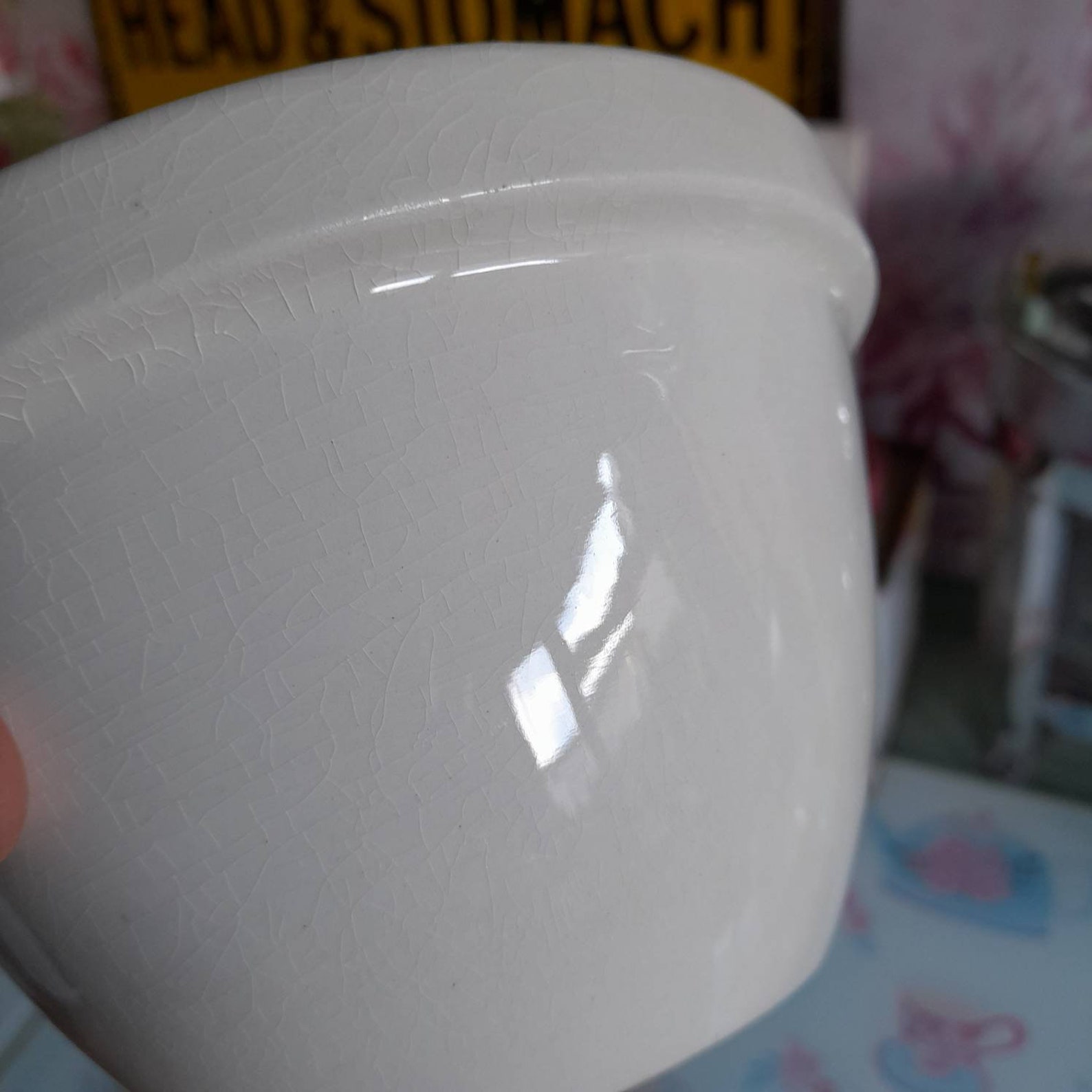 Traditional Cream Pudding Basin Creamware Mixing Bowl | Etsy UK