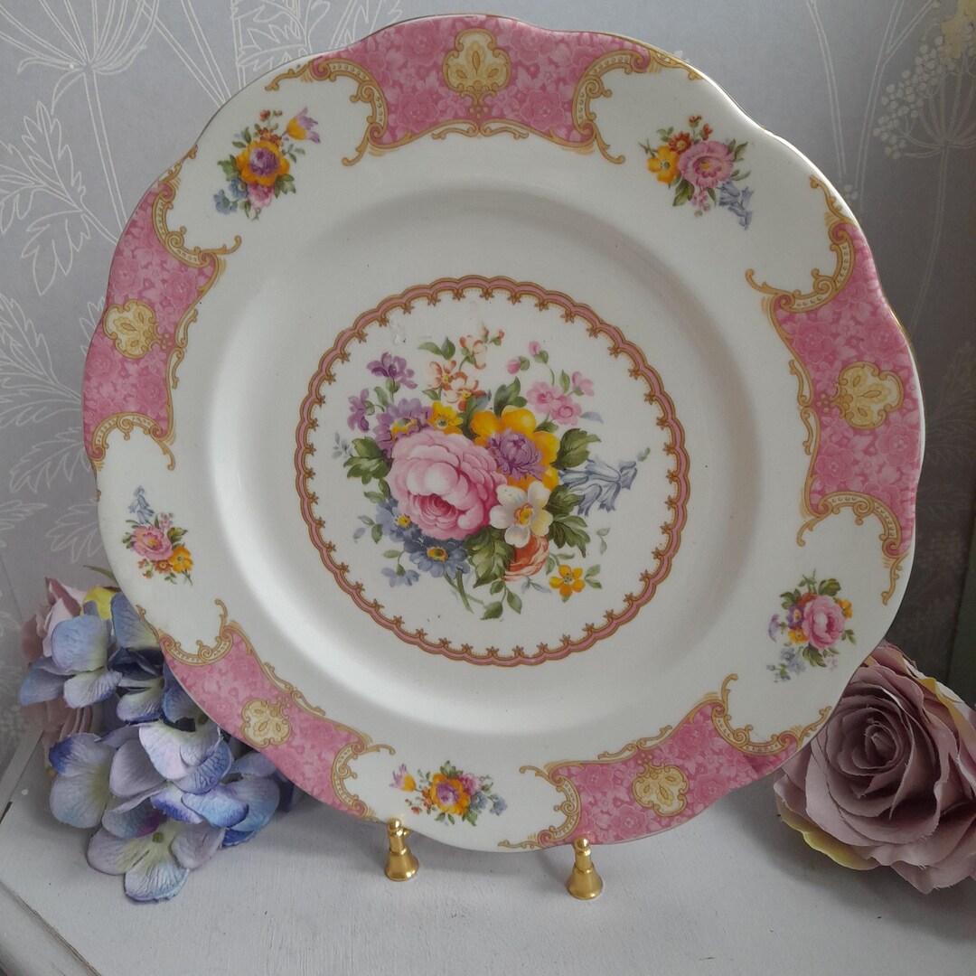 Royal Albert Lady Carlyle Dinner Plate 10" - Etsy