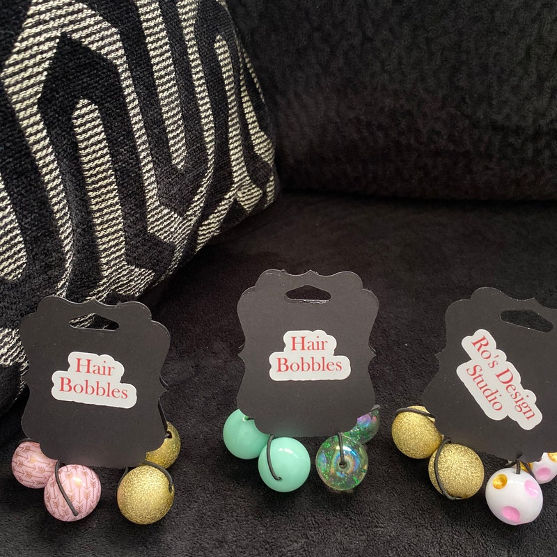 Hair Bobbles - Etsy