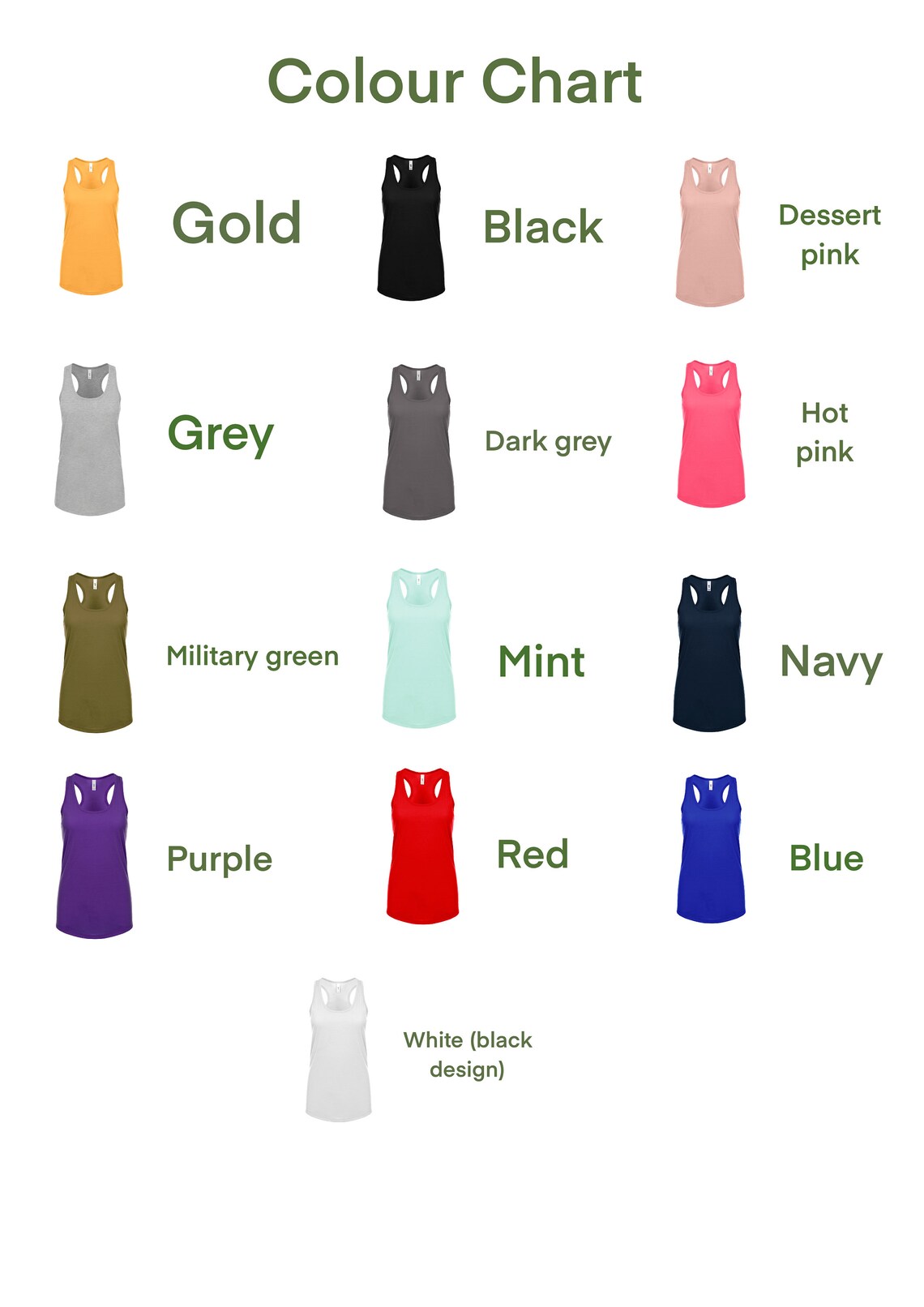 Just Like the Moon I Go Through Phases Racer Back Vest Top - Etsy UK