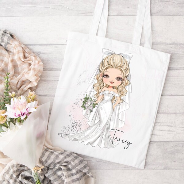 Bride Tote Bag - Etsy