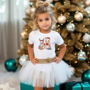 Girls Christmas Tops Etsy UK