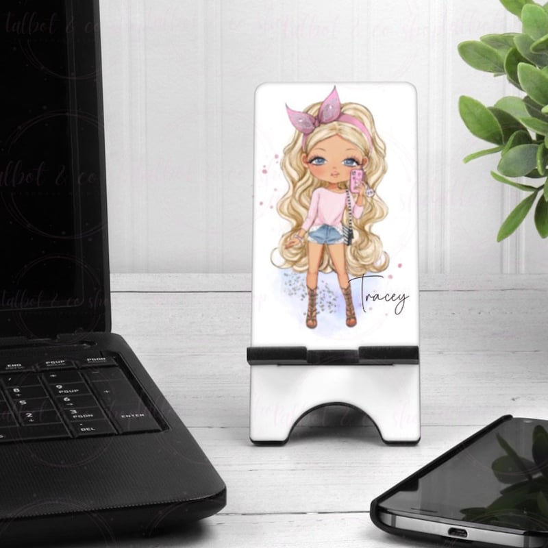 Wooden Phone Holder - Etsy Canada