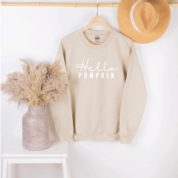 Hello Pumpkin Sweatshirt - Etsy