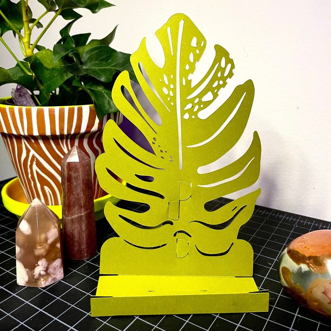 Monstera Tarot Card Intention Stand - Etsy