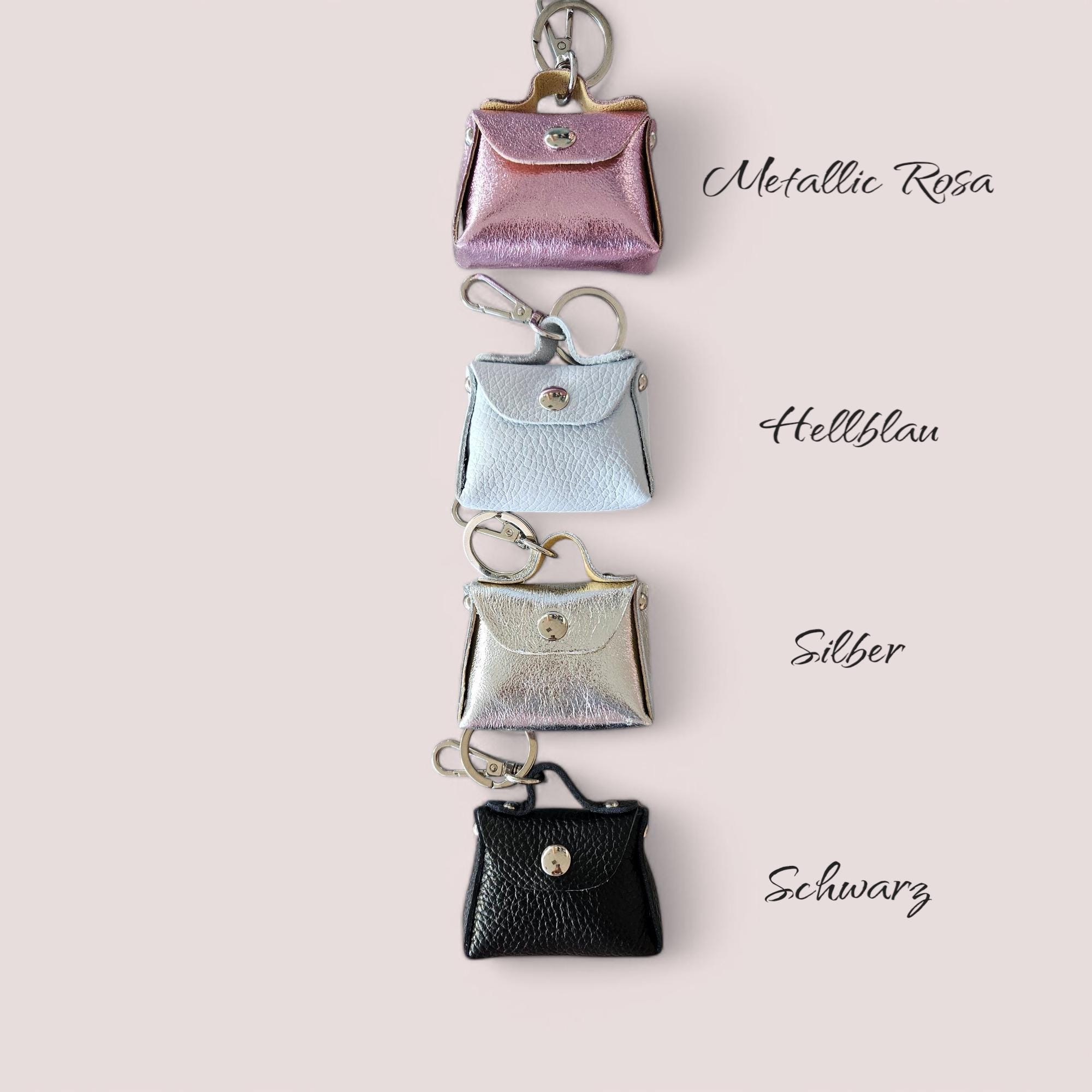 Bag Pendant Mini Bag Coin Bag Leather - Etsy