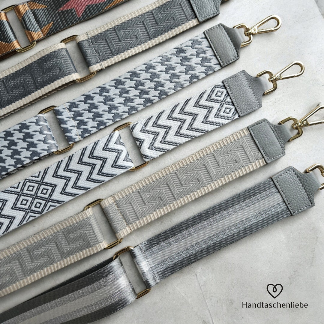 Bag Strap Grey Fabric Strap Boho Interchangeable Strap Bag Strap Grey ...