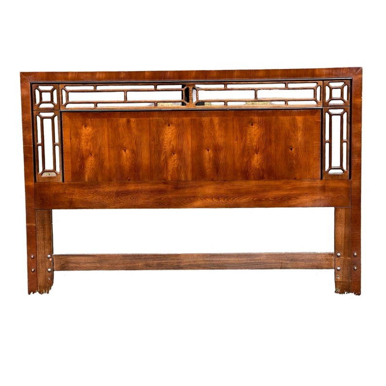 Vintage Mid-century Modern Full Size Headboard by Hickory White - Etsy