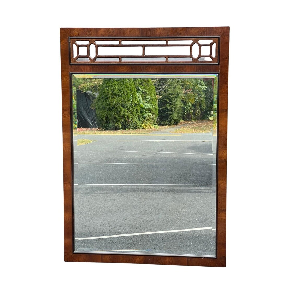 Vintage Mid-century Modern Wall Mirror by Hickory White - Etsy