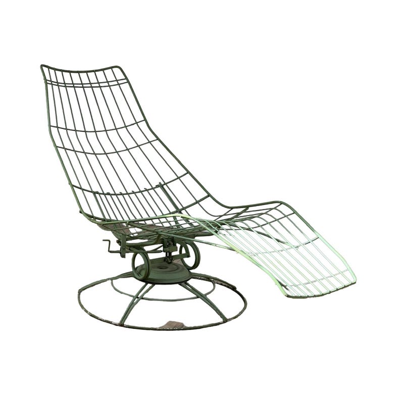 Vintage Mid-century Modern Homecrest Siesta Chaise Lounge C. 1960s - Etsy