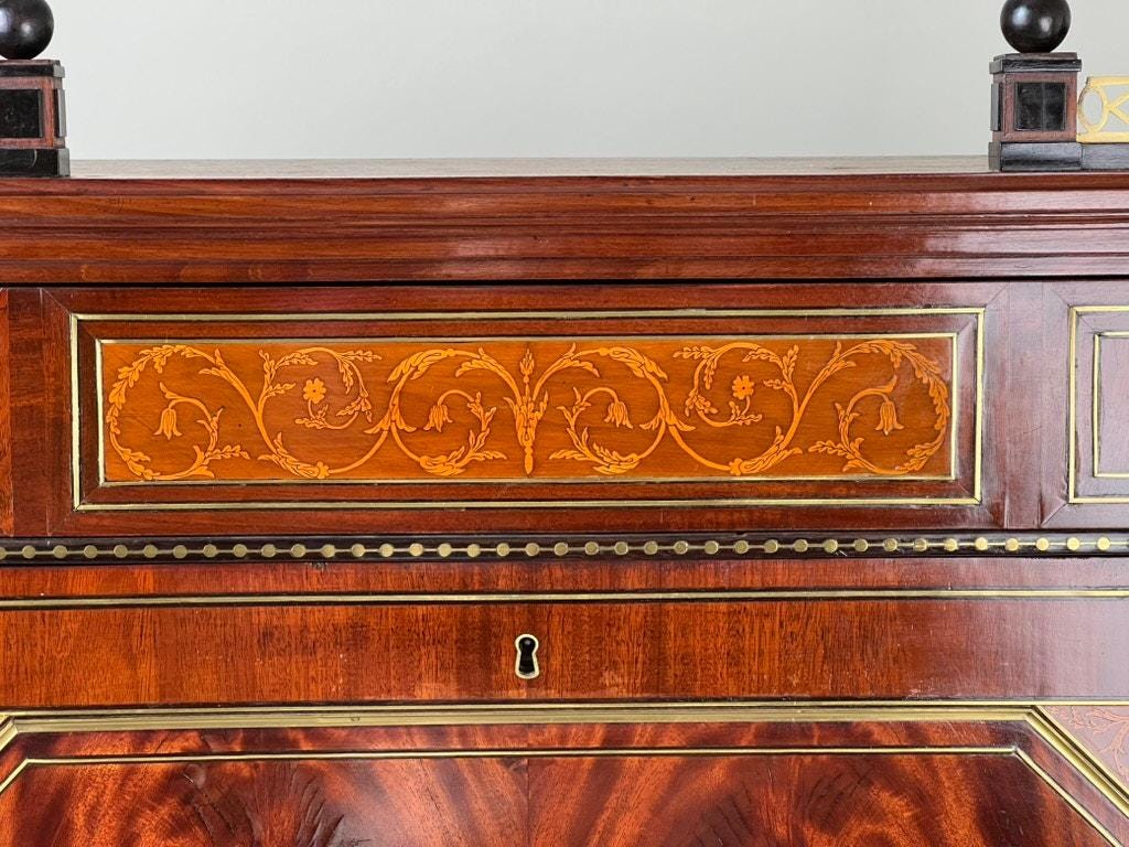 Secrétaire à Abattant D'époque French Louis XVI Style Secretary C. Late ...