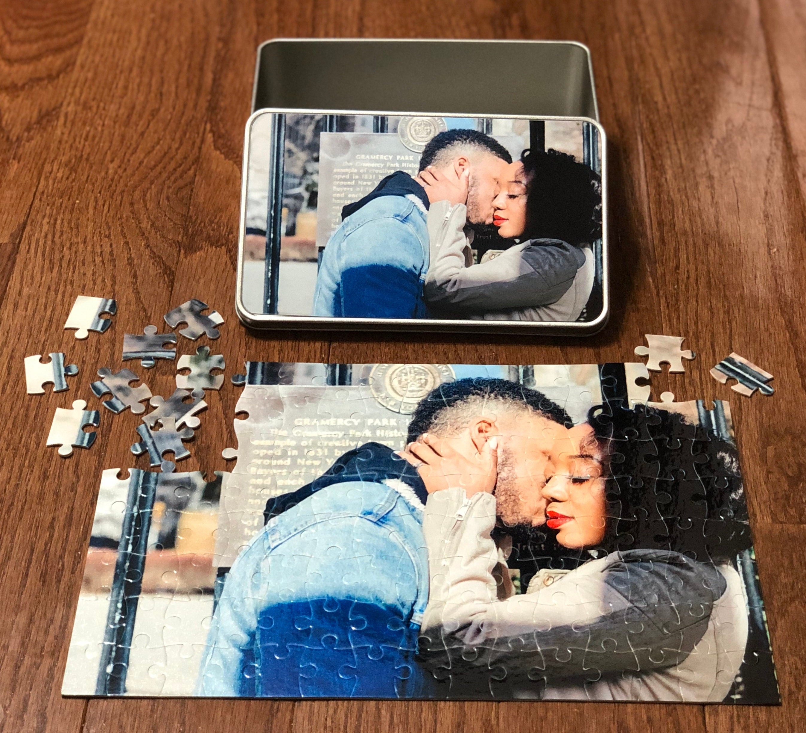 Photo Jigsaw Puzzle With Matching Tin Box 120 Pieces - Etsy