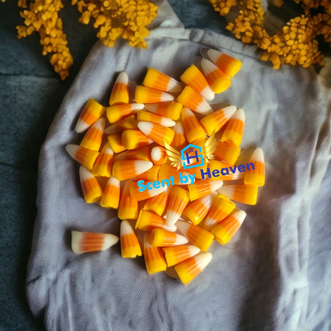 WAX CANDY CORN Embeds (candle Decoration) - Etsy
